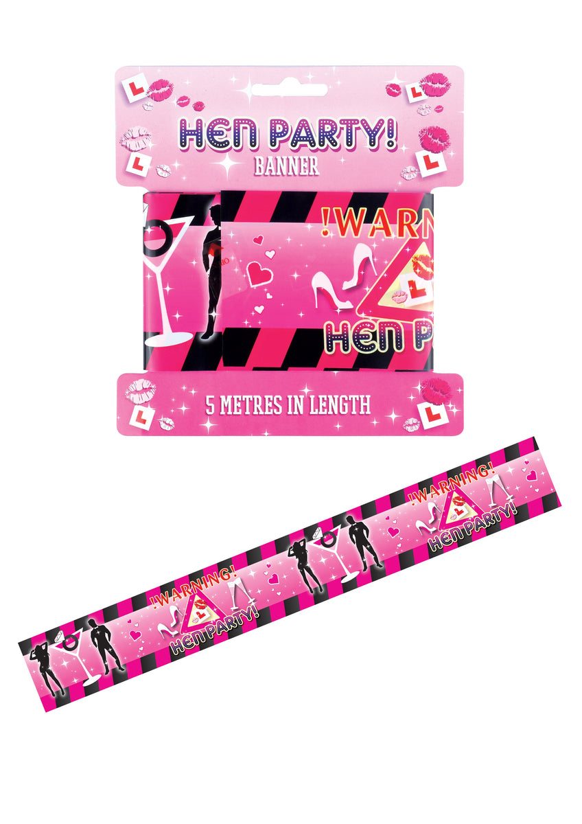 Hen Party Warning Tape/Banner – Unique Party Supplies NZ