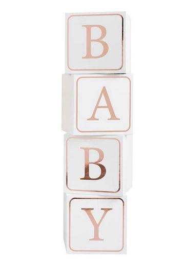 Pop Up Baby Blocks - Must have Baby Shower decoration – Unique Party ...