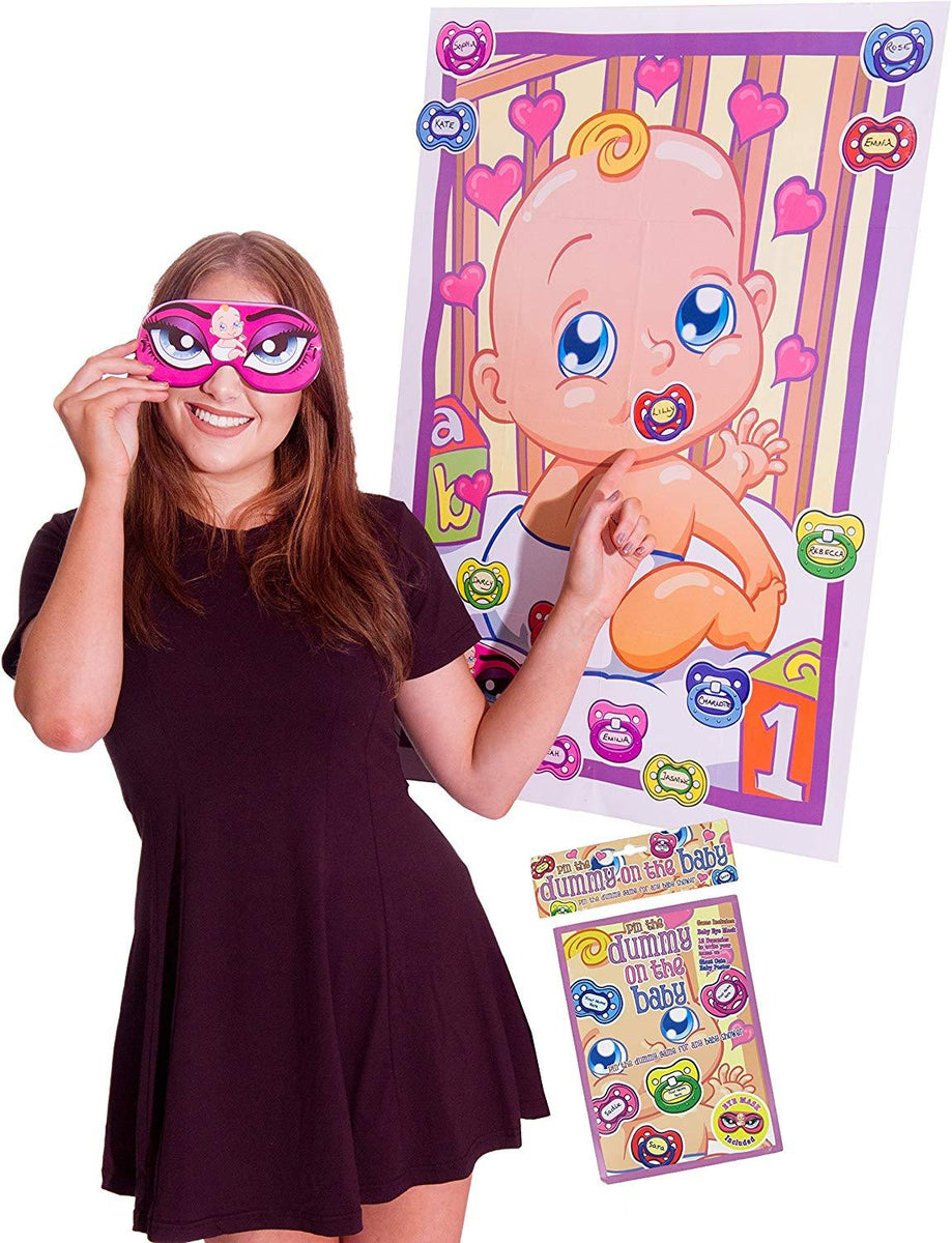 Pin the Dummy on the Baby Game - Unique Party Supplies NZ